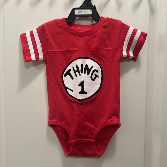 Universal | One Pieces | Universal Studios Red Thing Bodysuit | Poshmark